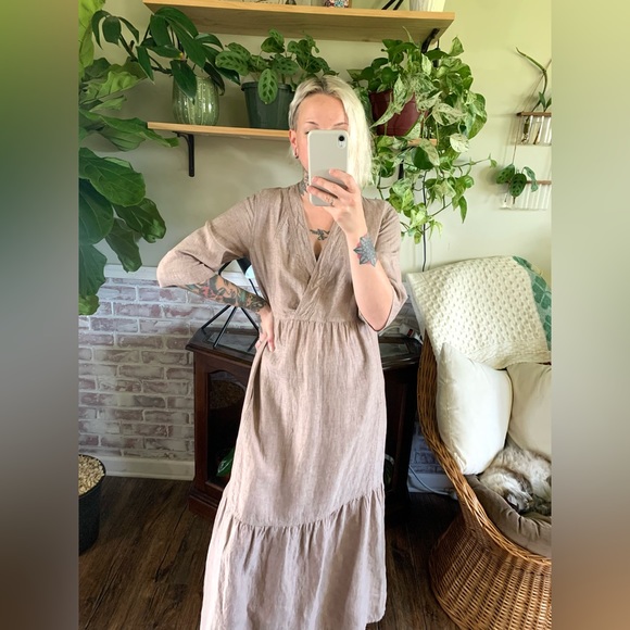 Poetry | Dresses | Poetry Linen Maxi | Poshmark